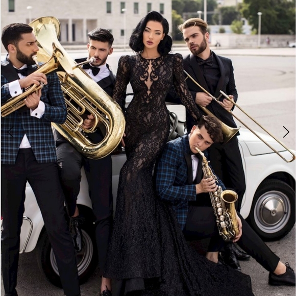 Tariq Ediz | Dresses | Tariq Ediz Evening Gown Black | Poshmark